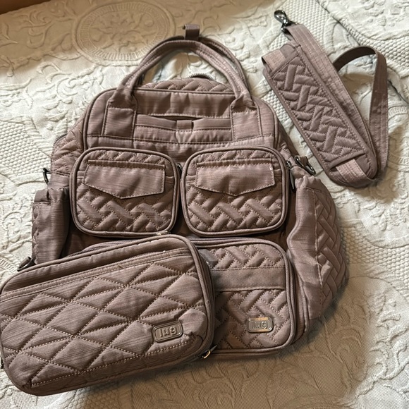 lug | Bags | Lug Mini Puddle Jumper Roundabout Set Walnut | Poshmark
